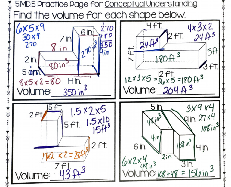Additive Volume Examples | PDF