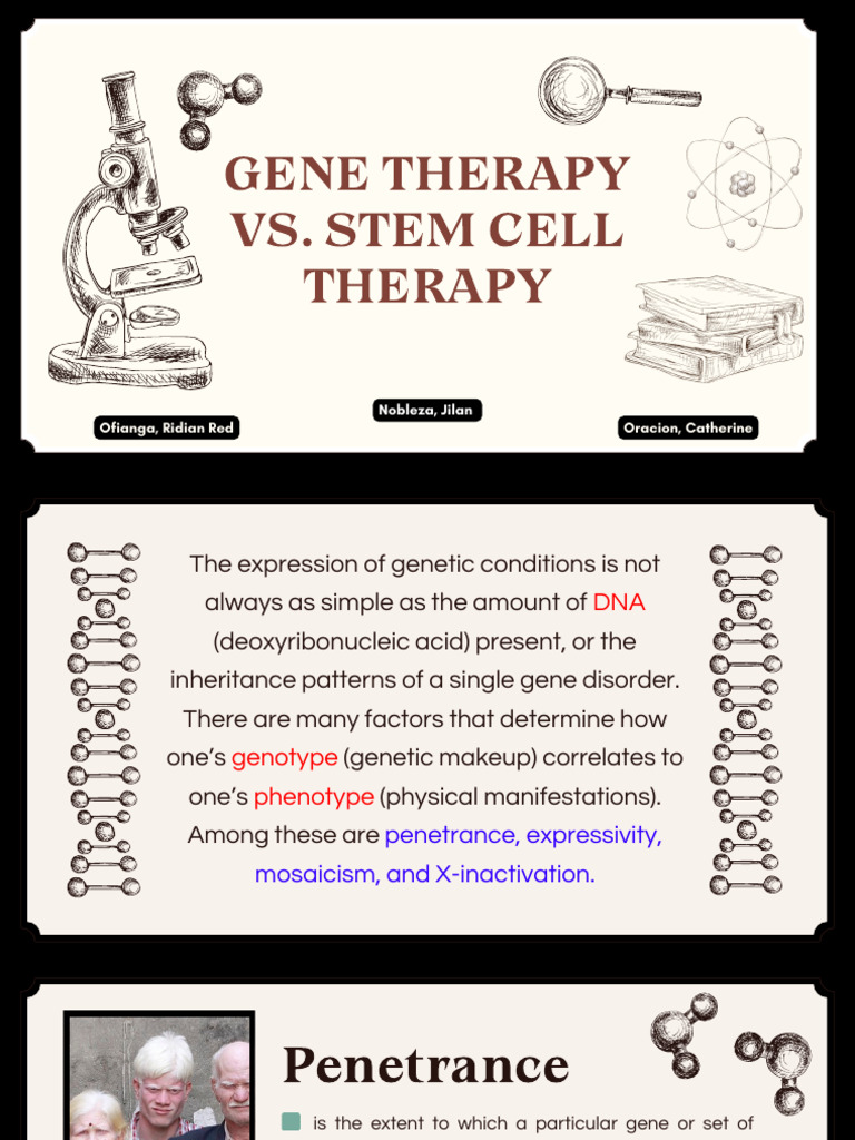 Gene Therapy vs. Stem Cell Therapy 20240417 204803 0000 | PDF | Dna ...