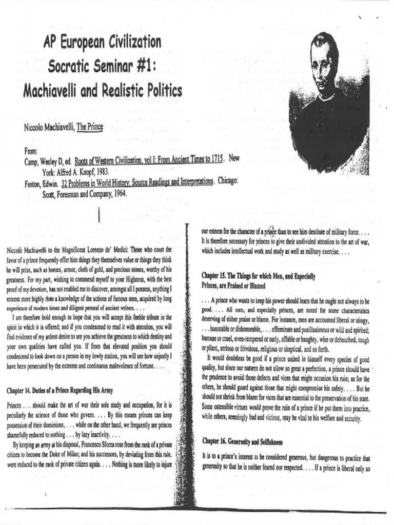 The Prince Document | PDF