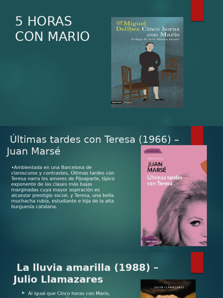 5 Horas Con Mario | PDF