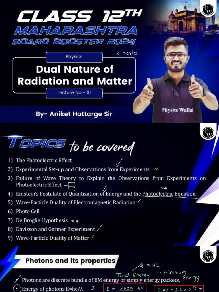 Dual_Nature_of_Radiation_and_Matter_Class_Notes_01_Board_Booster ...