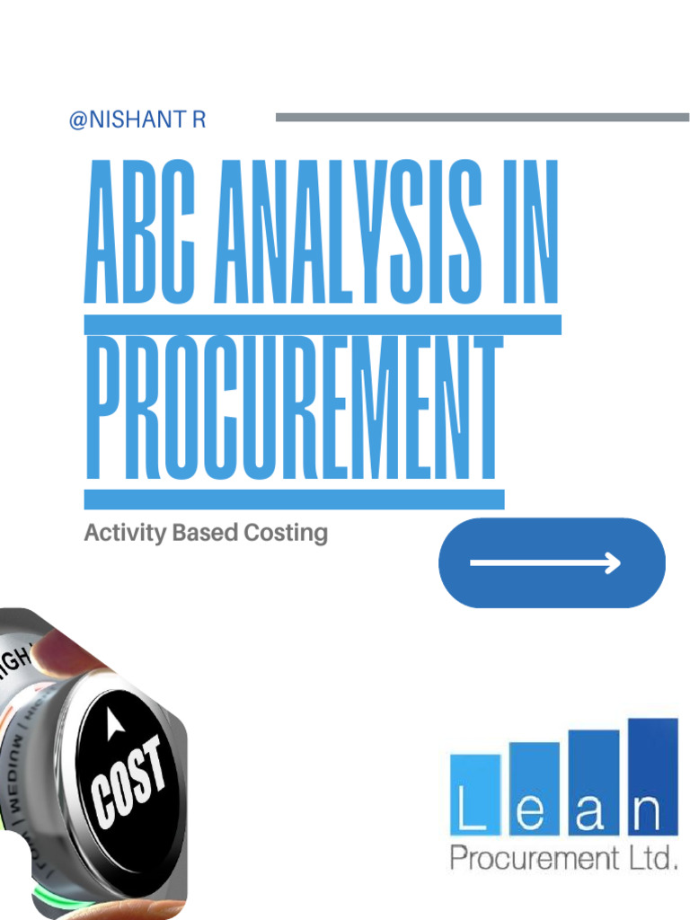 ABC Analysis in Procurement Explained | PDF | Business | Business Economics
