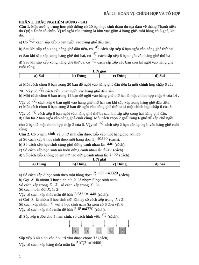 B24. Hoan Vi, Chinh Hop, To Hop - KEY | PDF