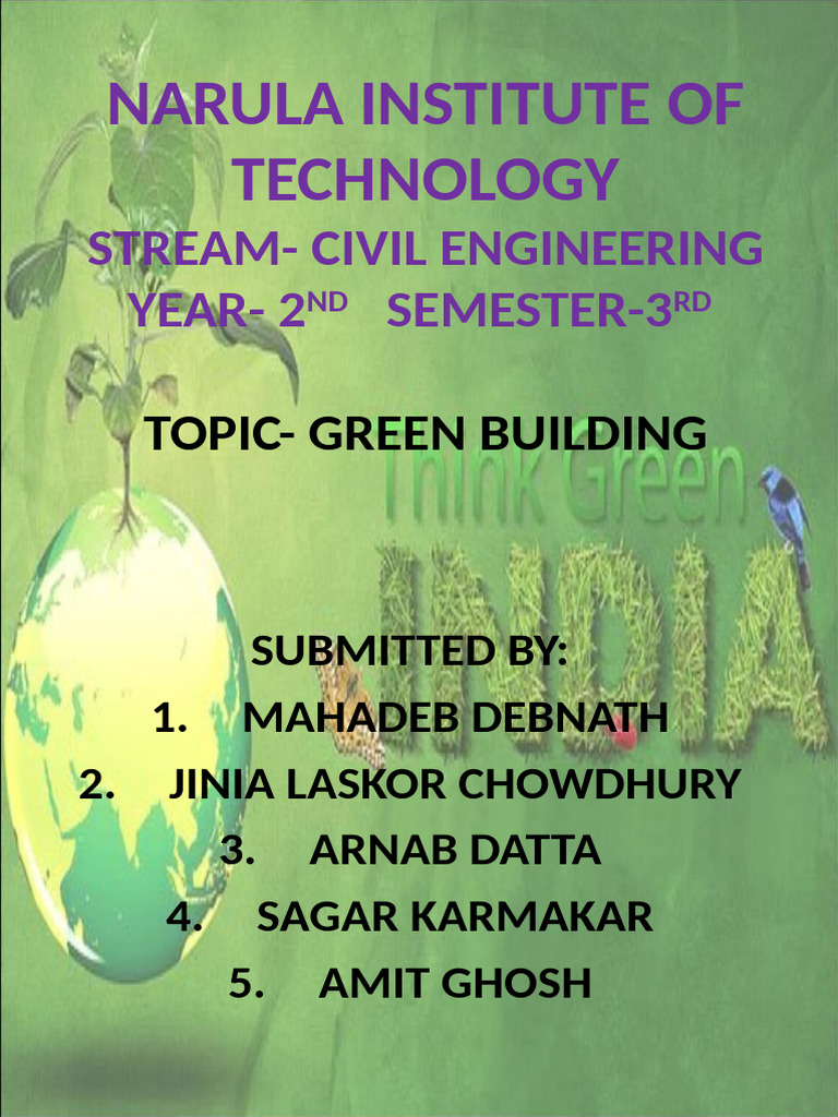 Green Building | PDF | Green Building | Natural Environment