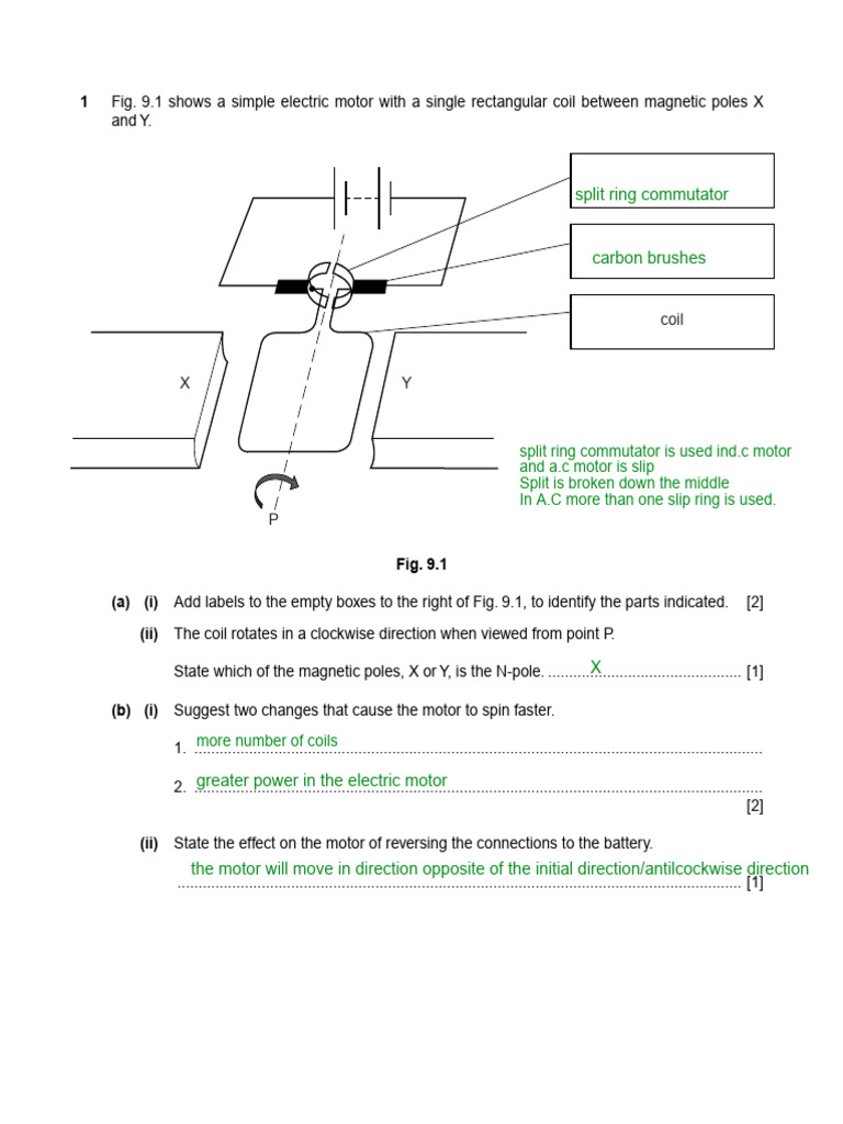 Electric Motor and Generator Concepts | PDF | Electric Motor | Transformer
