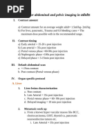 CT Pancreas Protocol Overview | PDF | Pancreatic Cancer | Ct Scan
