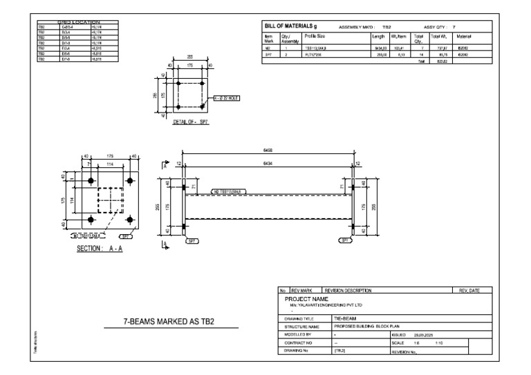Tb2 Tie Beam Model | PDF