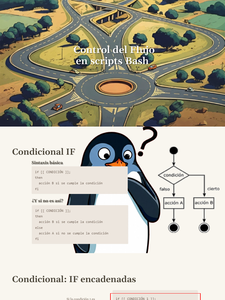 Semana 6.1 - Scripting Con BASH - Presentacion Con Multimedia - Modelo 2 - Parte 2 - Control de ...