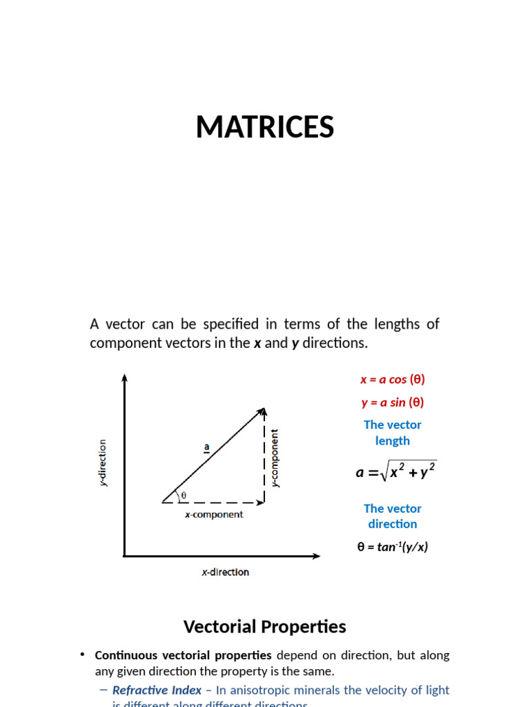 3.Maths Unit 2 Matrices | PDF | Eigenvalues And Eigenvectors | Matrix (Mathematics)