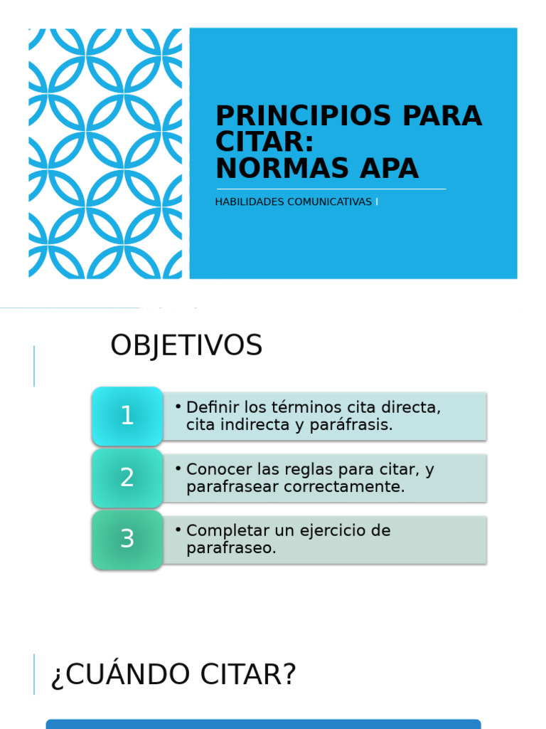 Cómo Citar Normas Apa | PDF | VIH / SIDA