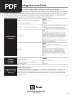 TD Convenience Checking Account Guide | PDF | Overdraft | Transaction Account