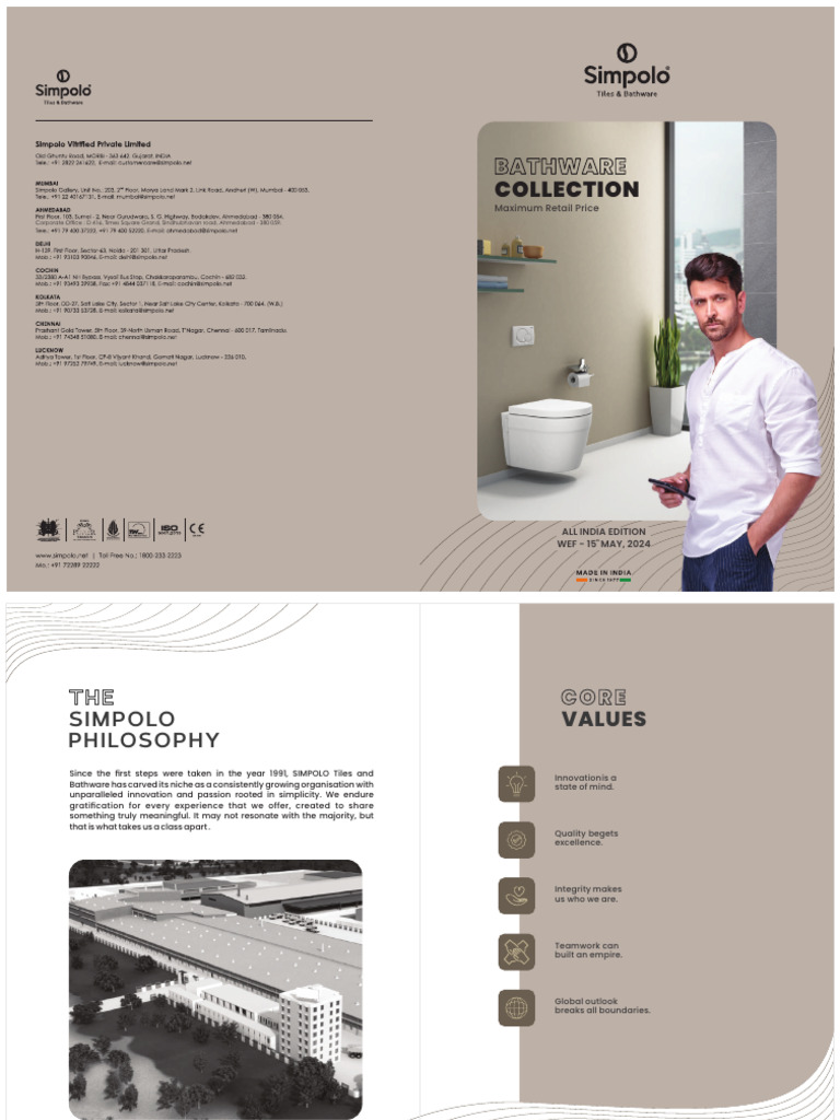 MRP 2024 Bathware Compressed Compressed-1-24 | PDF | Toilet | Waste Management