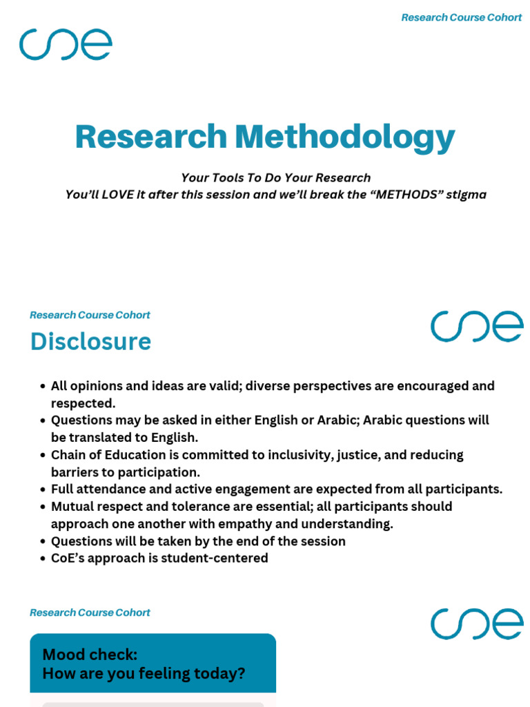 Your Research Methods | PDF | Methodology | Cognition