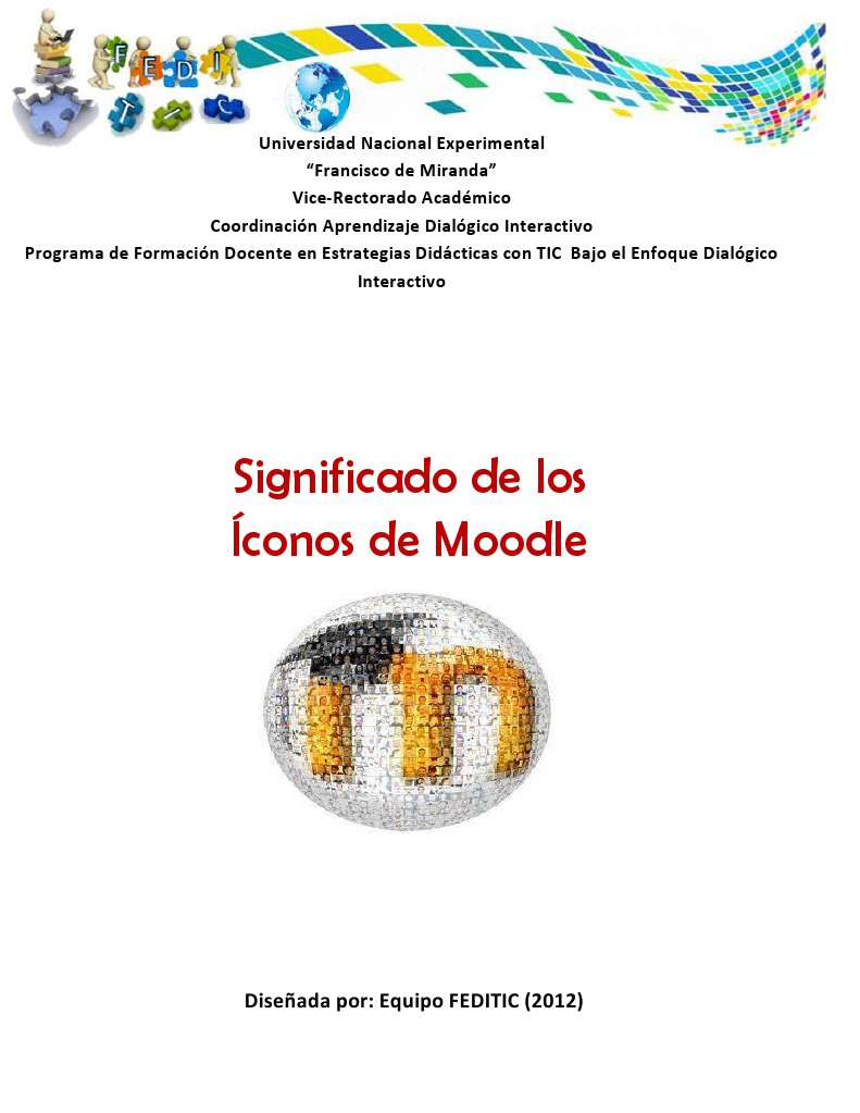 Significados de Los Iconos de Moodle | Moodle | Comunicación