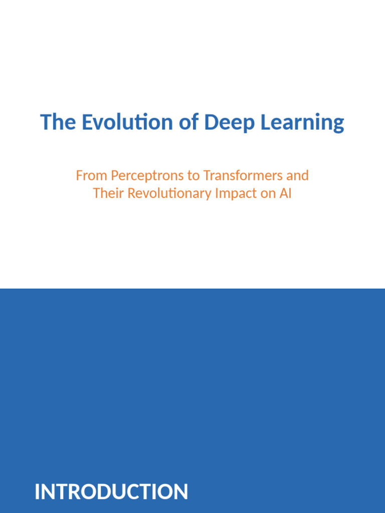 Deep Learning Evolution: 2012 to 2017 | PDF | Deep Learning | Cognitive ...