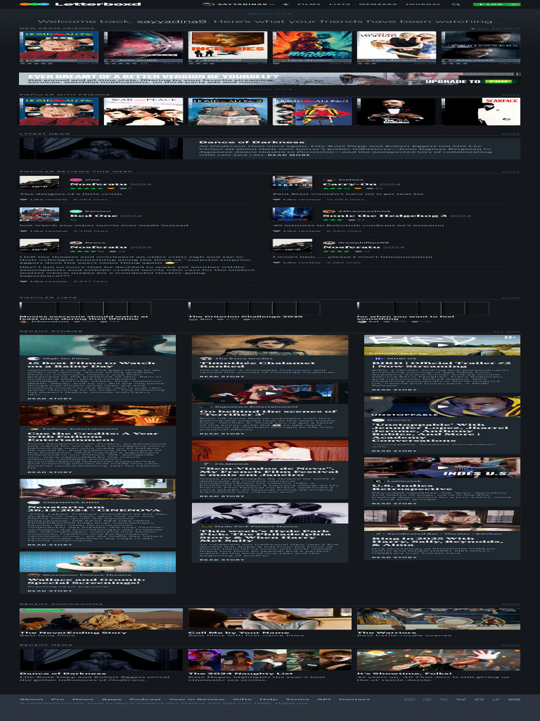Letterboxd - Social Film Discovery | PDF