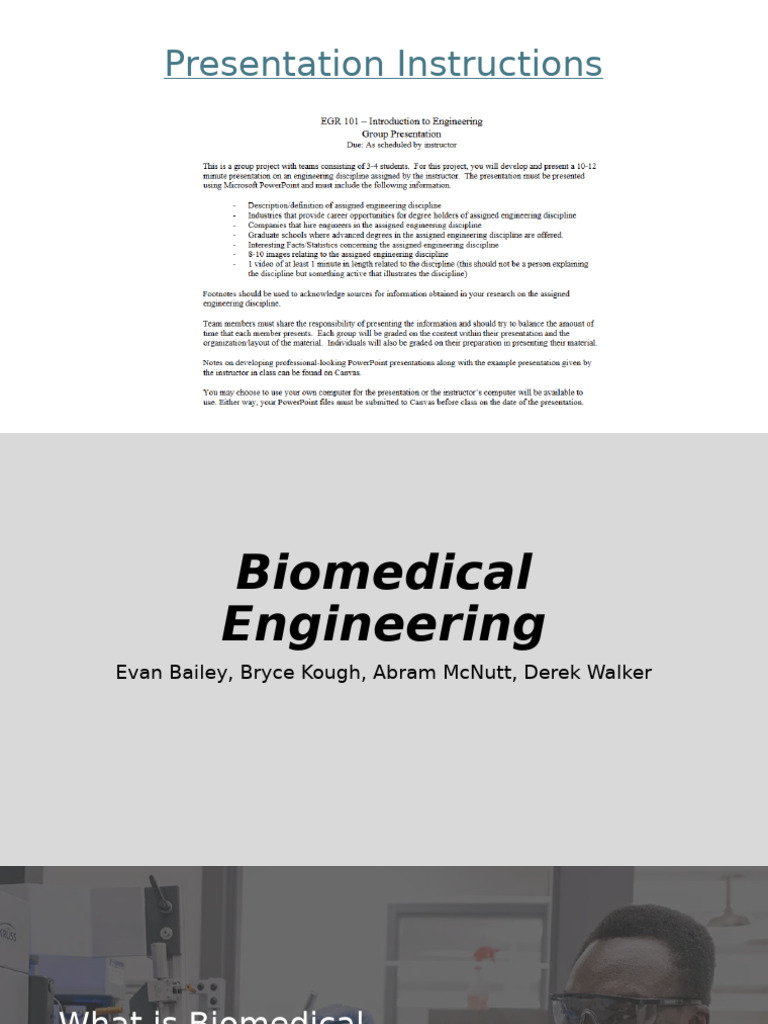 Biomedical Engineering Group Project | PDF | Biomedical Engineering | Medical Imaging