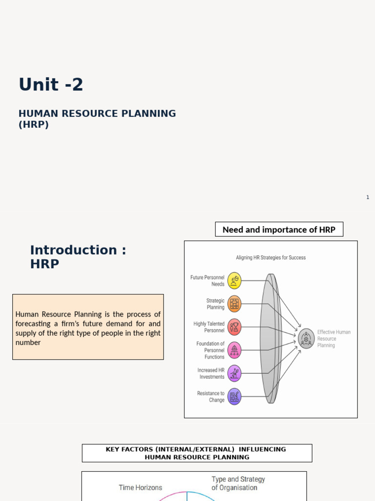 Human Resource Planning Process Guide | PDF