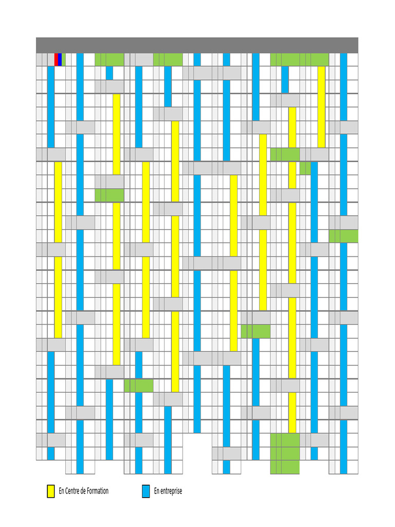Calendrier Alternance Bcp Cap 2024-2025 | PDF