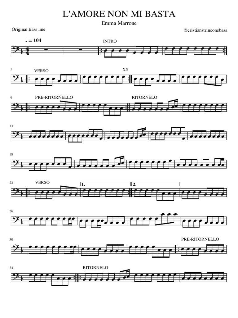 L'amore Non Mi Basta | PDF