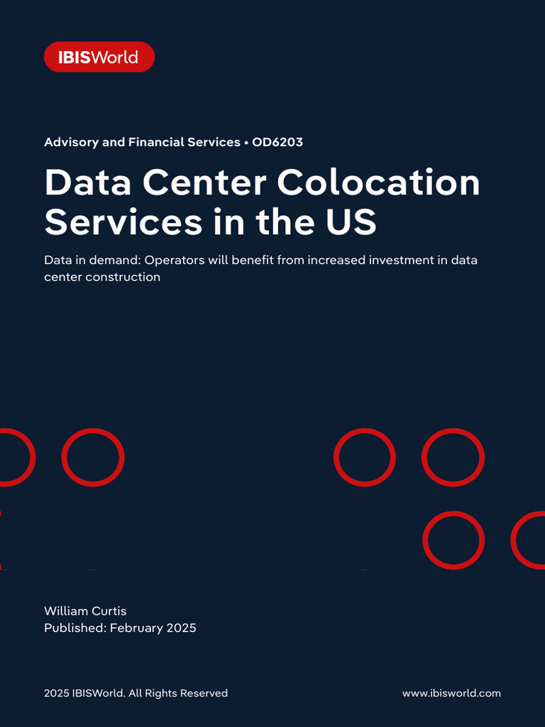 OD6203 Data Center Colocation Services in The US Industry Report | PDF | Data Center | Cloud ...