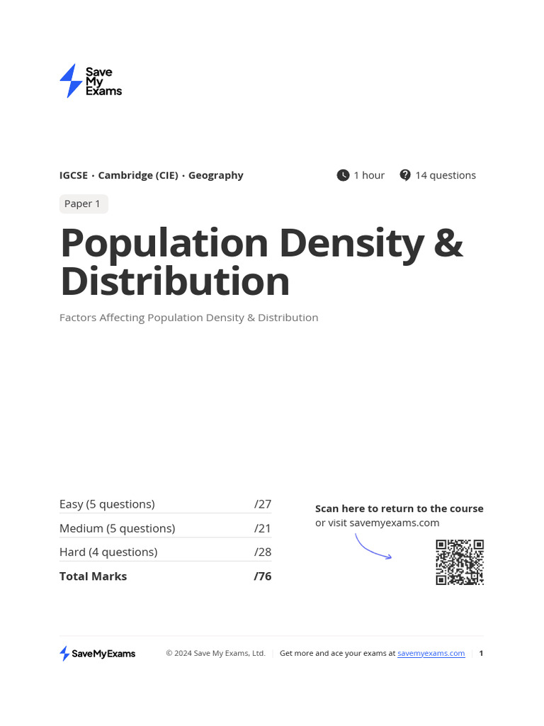 Geo Density and Distribution | PDF | Earth Sciences