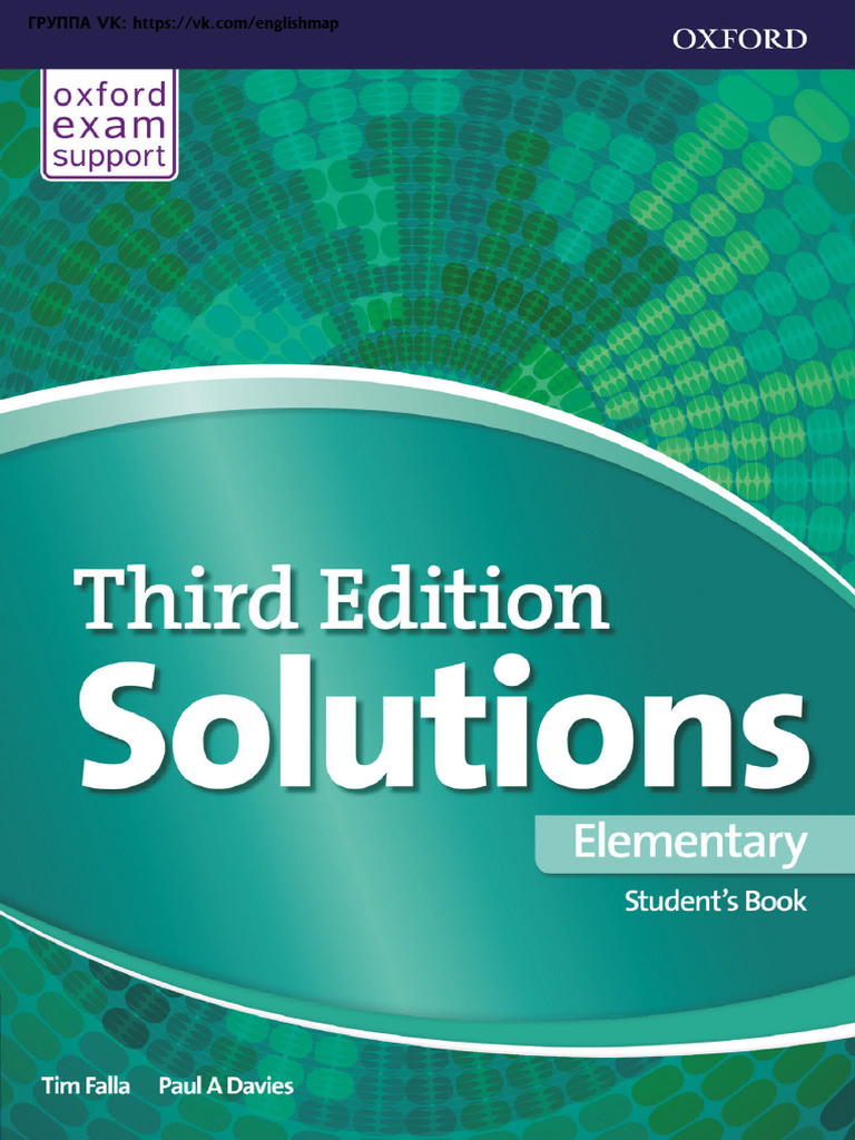 Solutions Elementary 3ed Students Book | PDF