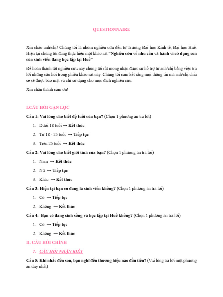 N02 - S3 - MERZY - QUESTIONNAIRE - V2 | PDF