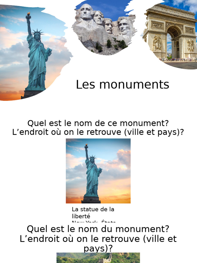 Les Monuments Du Monde | PDF | Monuments et mémoriaux