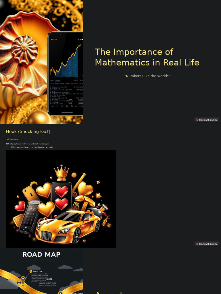 The Role of Math in Everyday Life | PDF