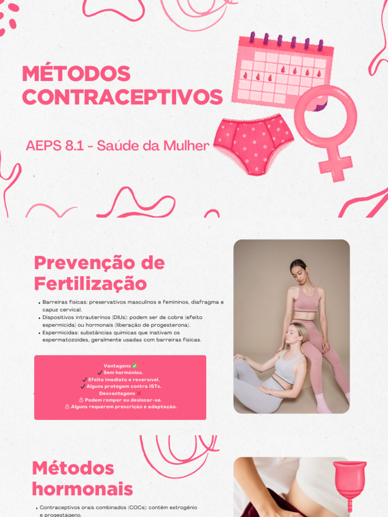 Métodos Contraceptivos | PDF