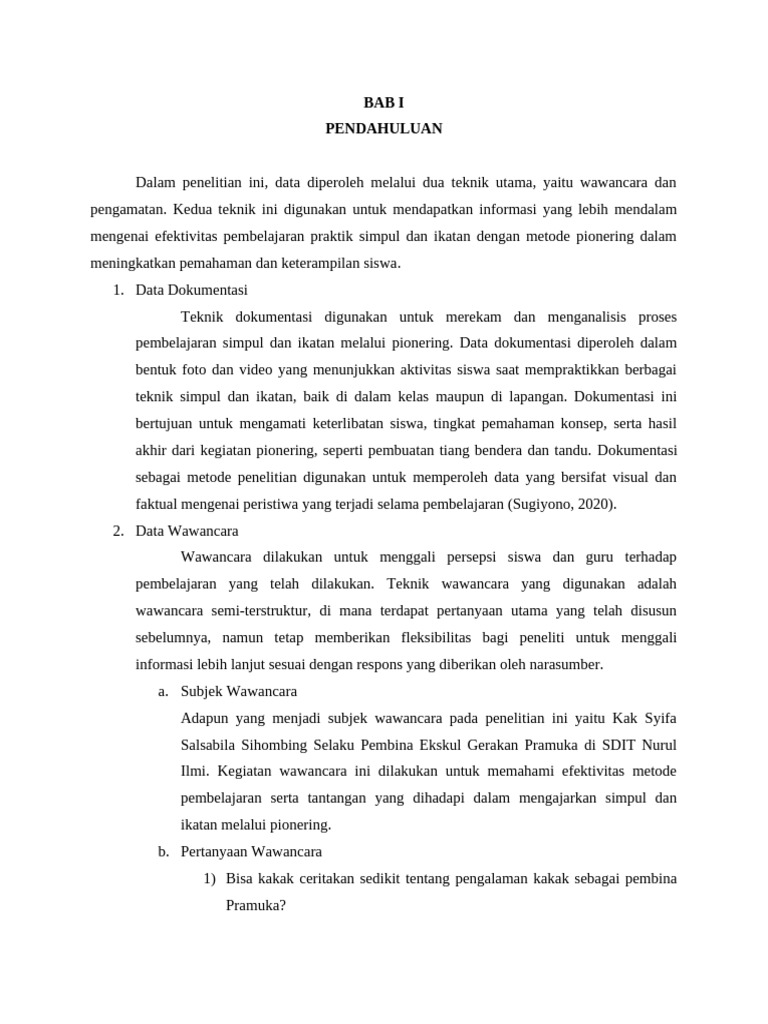 Bab 1 Dan 2 (Case Method) | PDF