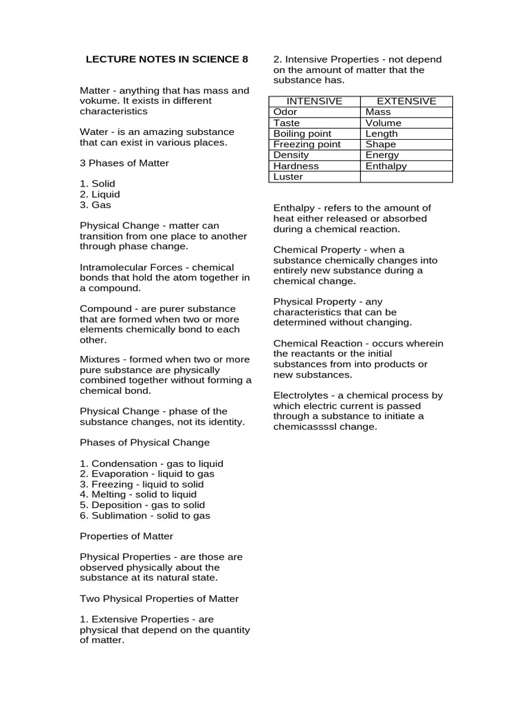 Understanding Matter and Its Properties | PDF | Chemical Substances ...
