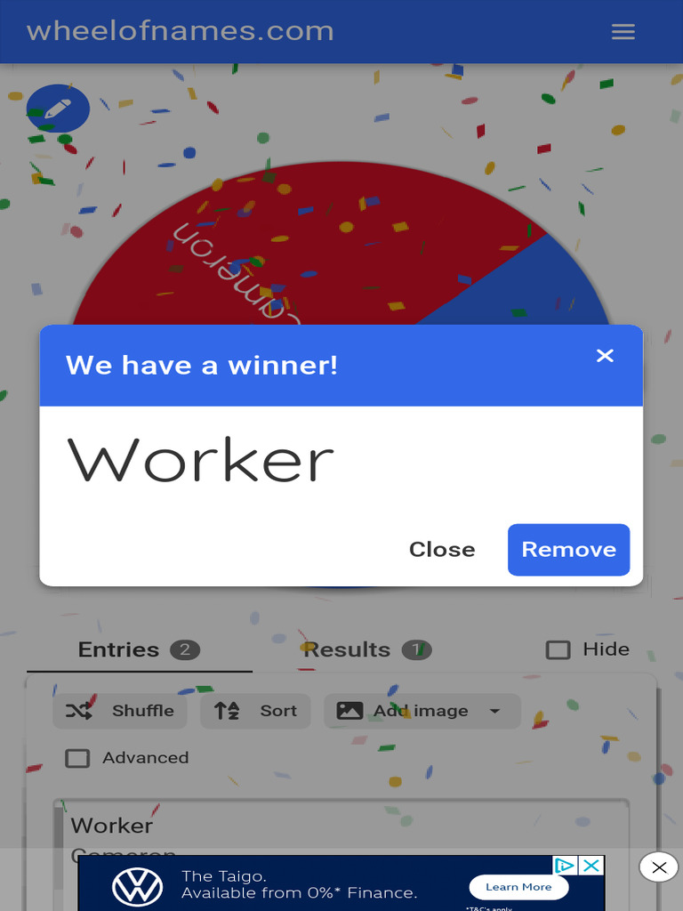 Wheel of Names Random Name Picker | PDF