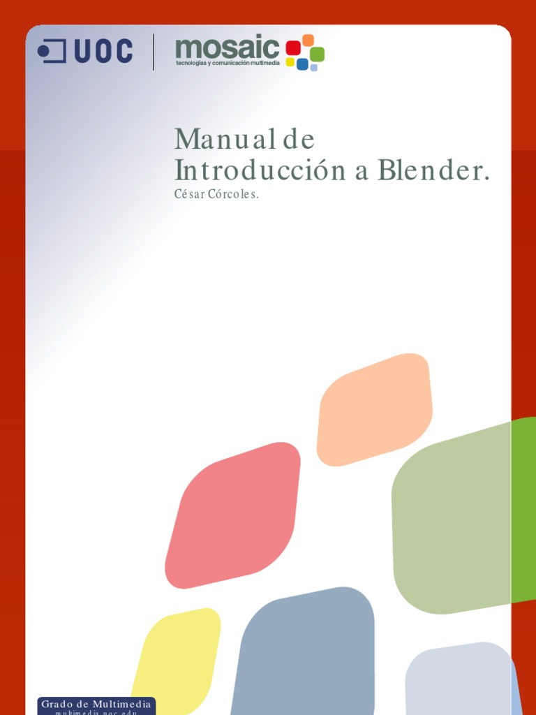 Manual de Introduccion A Blender | PDF | Juegos y actividades