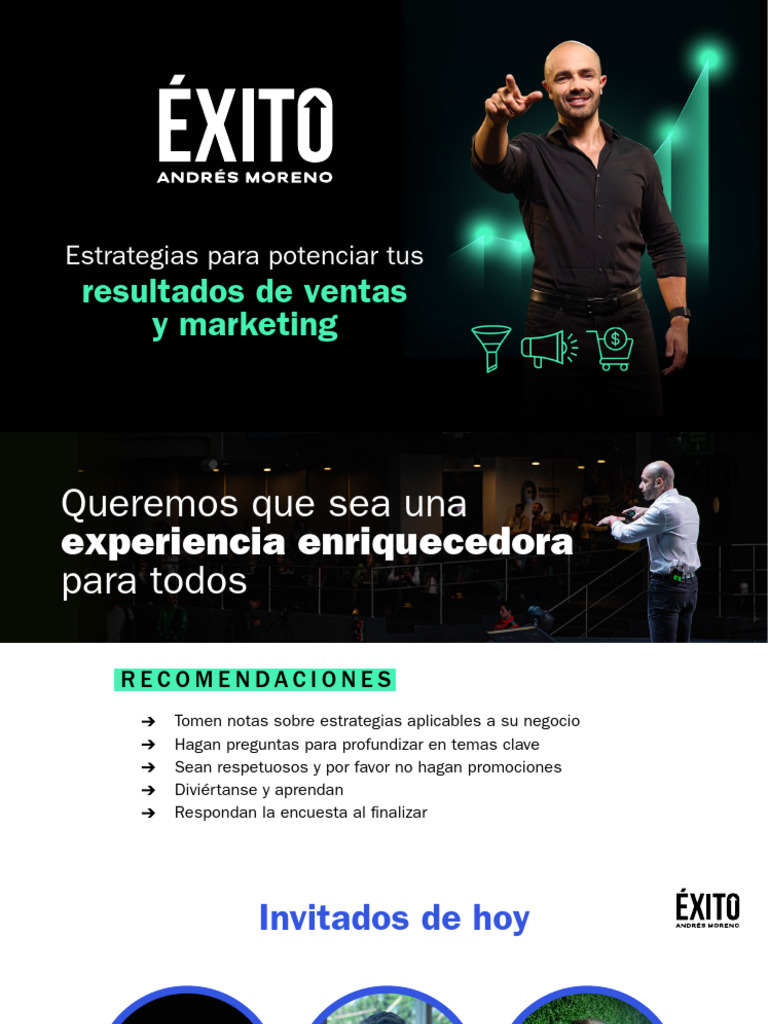 Escala - Presentación de La MasterClass | PDF | Marketing