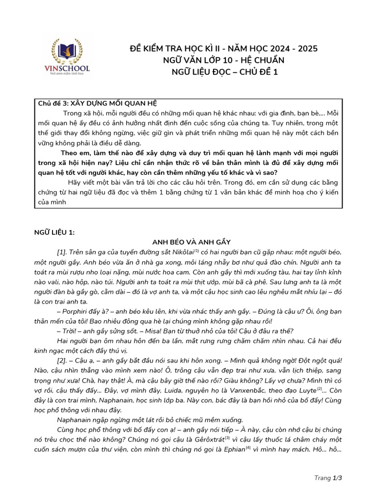 NV10 - CK2 - CT1 - CD3. Xây Dựng Mối Quan Hệ-1 | PDF