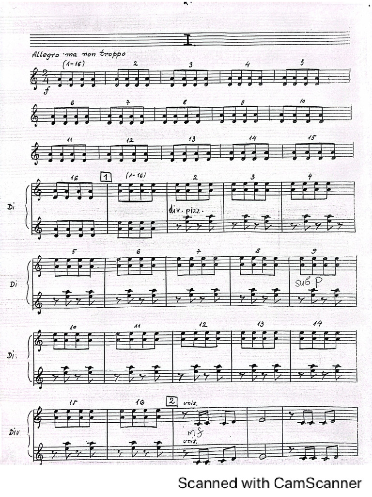 R. Avramovski - Proletna Simfonija - VLN-2 | PDF