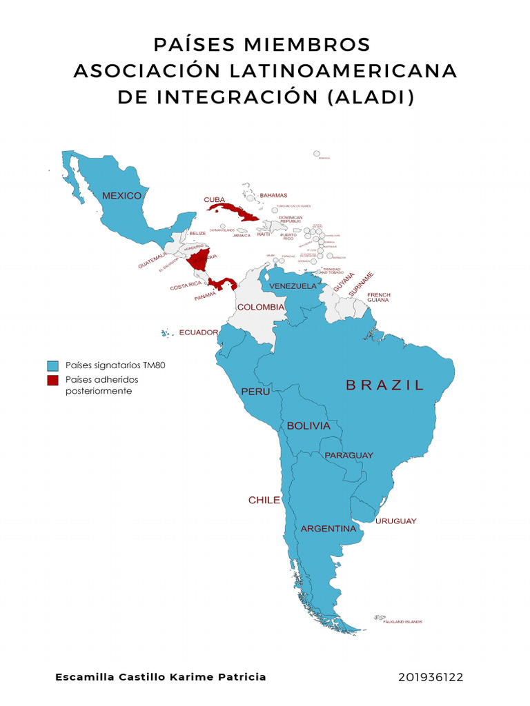 Países Miembros de ALADI | PDF