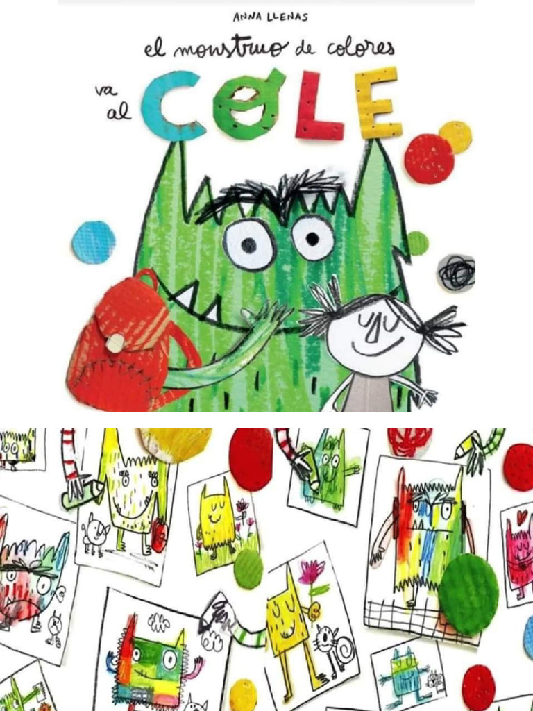 El Monstruo de Colores Va Al Colegio | PDF