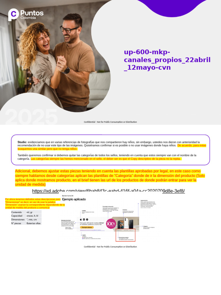 PCO_up-600-mkp-canales_propios_22abril_12mayo-cvn _09042025_V3 (1) | PDF