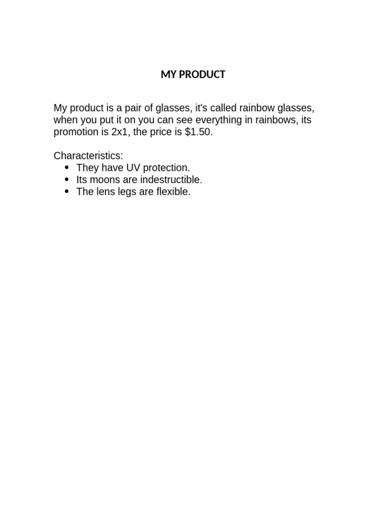 My Product | PDF