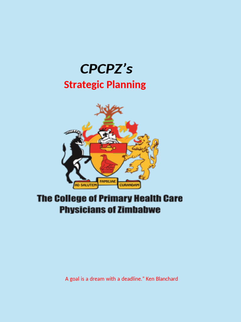 DRAFT_2025 CPCPZ STRATEGIC BOOKLET (2) | PDF | Health Care | Business