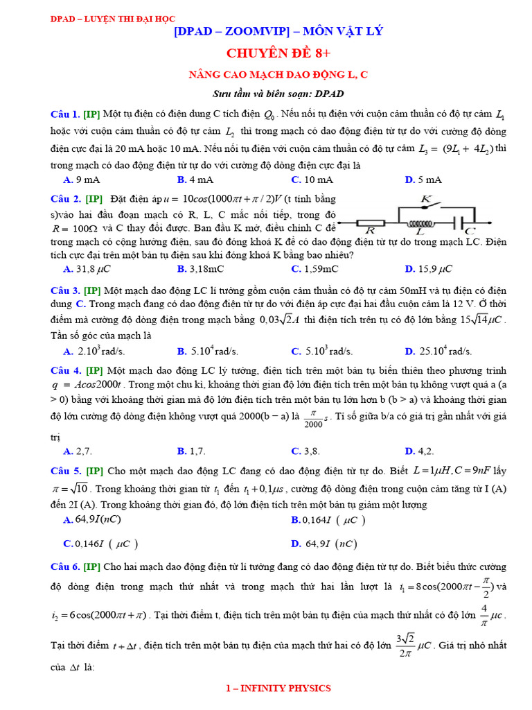 VD VDC M CH Dao Đ NG LC | PDF