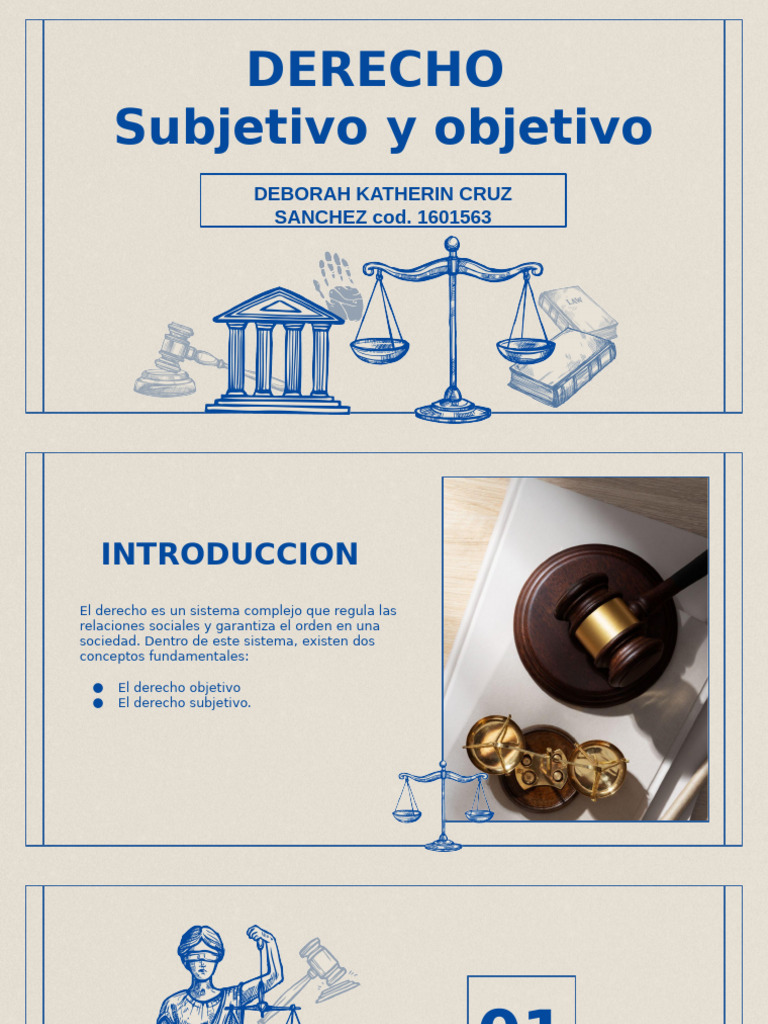 Derecho Objetivo y Subjetivo | PDF | Derechos | Sociedad
