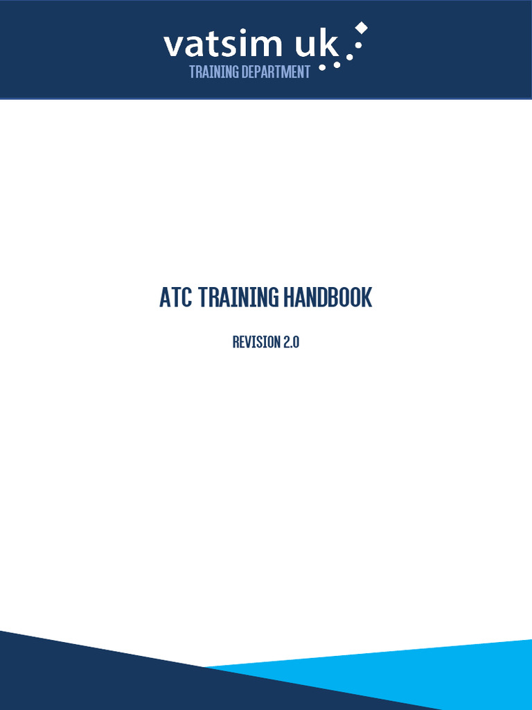 VATSIM ATC Training Handbook Overview | PDF | Air Traffic Control ...