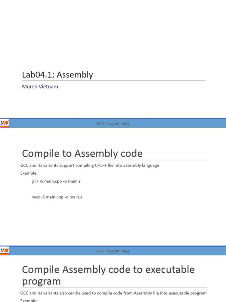 Lab04.1 - Assembly | PDF