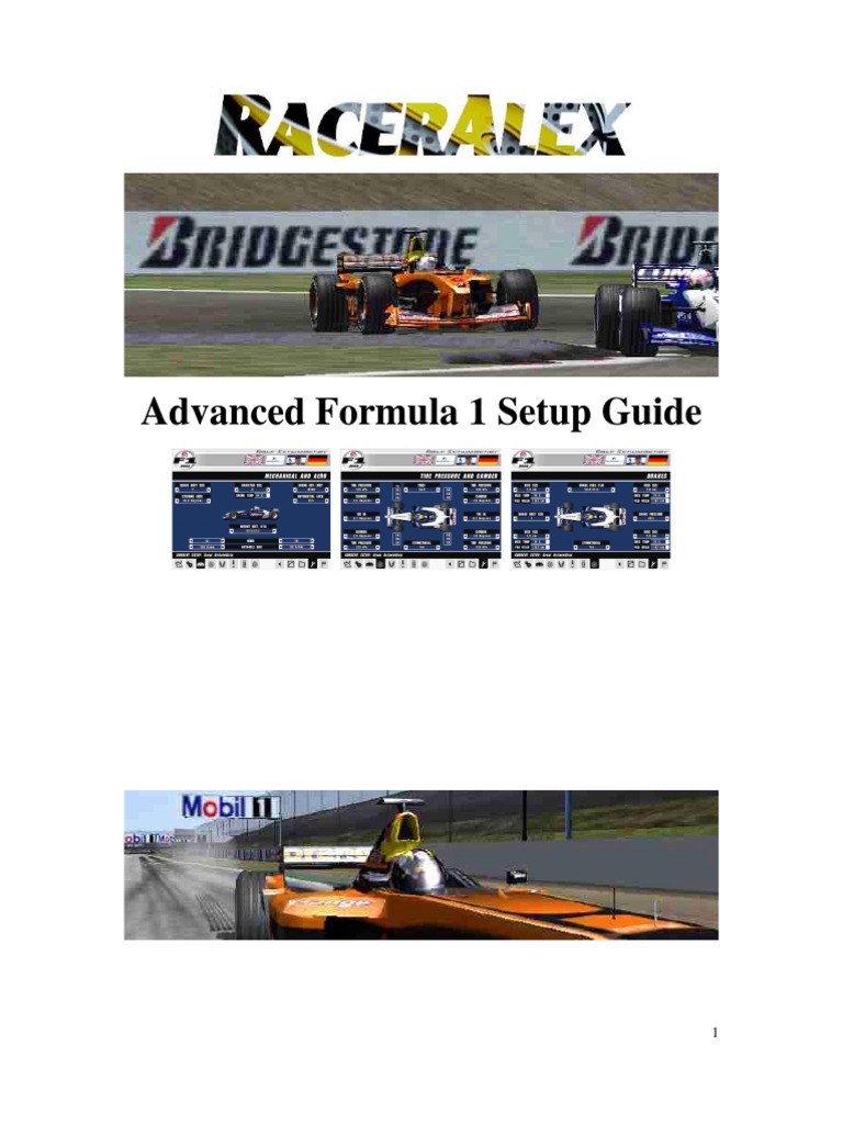 Formula 1 - Race Setup Guide | PDF