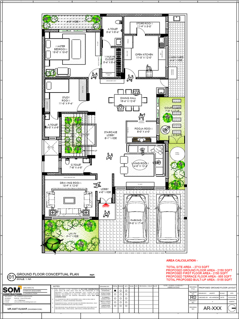 Floor Plan Layout and Dimensions | PDF