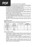 BARMM Provinces and Cultural Overview | PDF | Mindanao | Earth Sciences